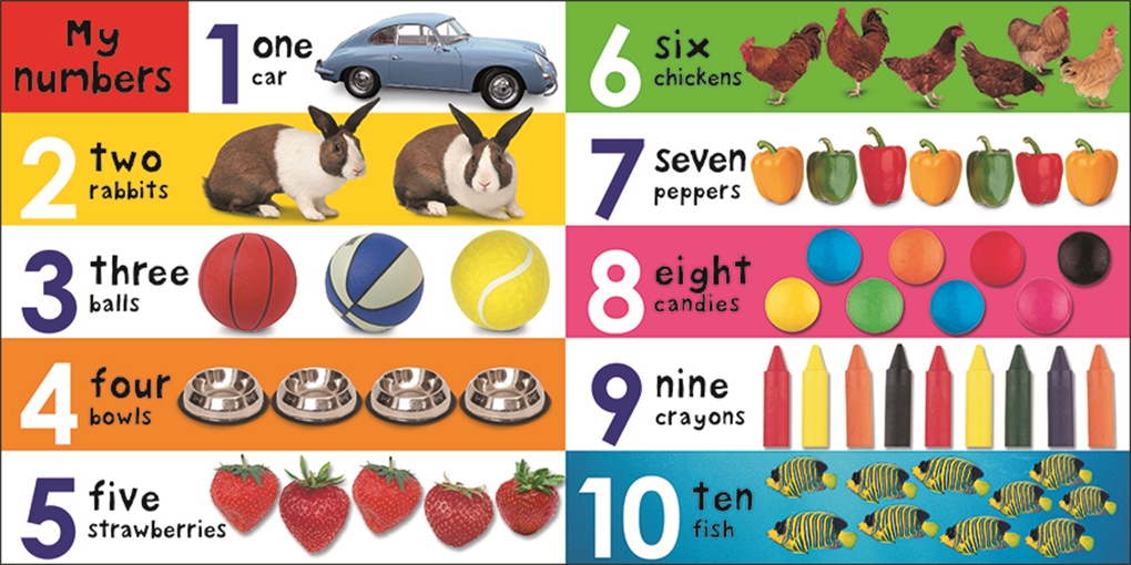 Big Board Books Colors ABC Numbers Roger Priddy Macmillan