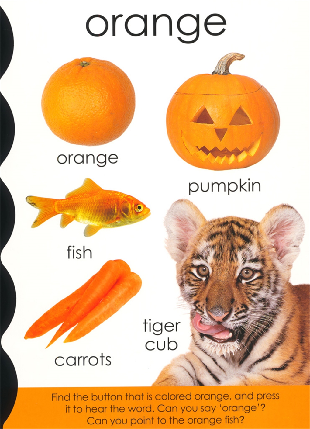 Simple First Words Let's Say Our Colors