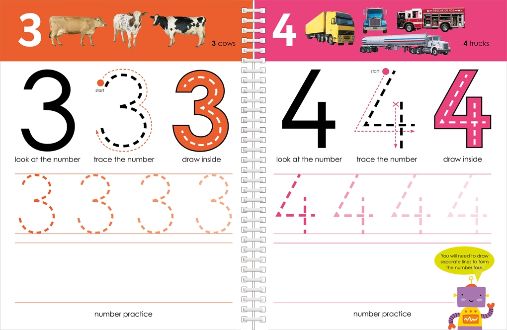 Wipe Clean Workbook: Numbers 1-50
