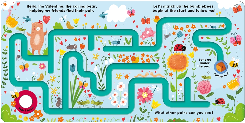 Follow Me Maze Books: Follow My Heart