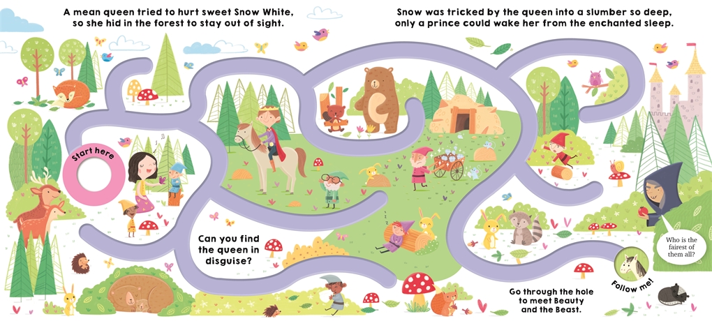 Follow Me Maze Books: Fairy Tales
