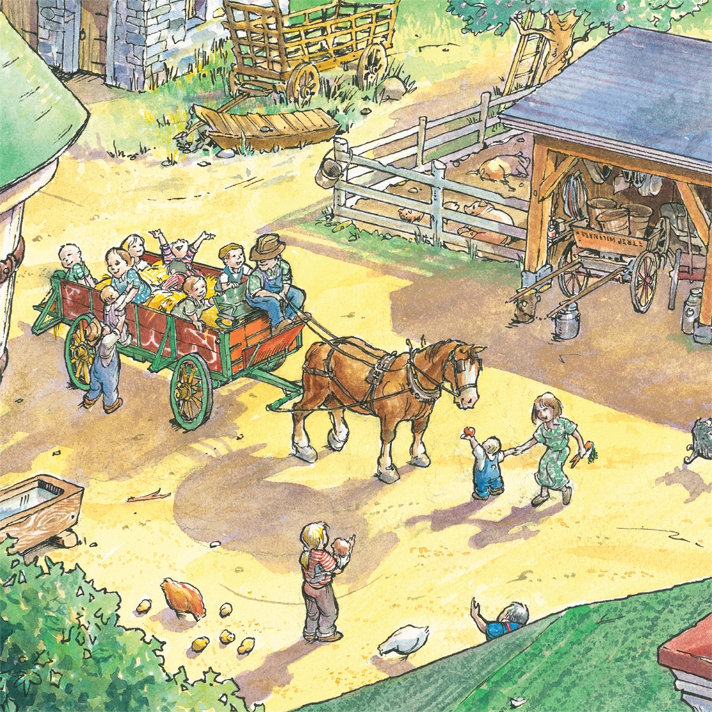 Tractor Mac Arrives at the Farm