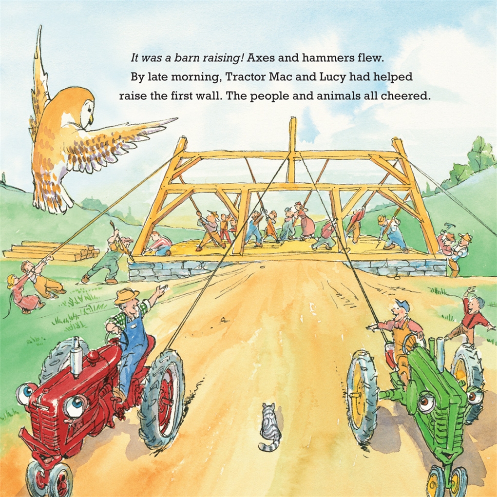 Tractor Mac Builds a Barn