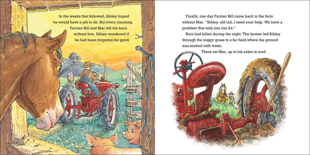 Tractor Mac Arrives at the Farm