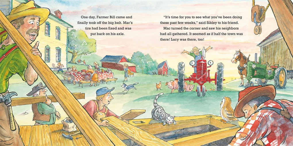 Tractor Mac Builds a Barn