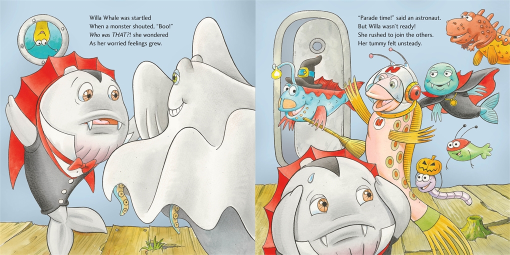 The Worry-Worry Whale and the Halloween Scaries