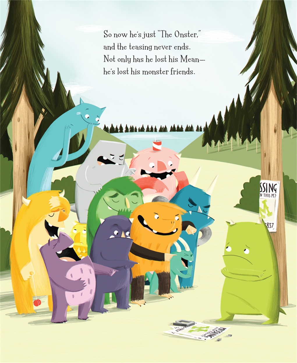 The Monster Who Lost His Mean