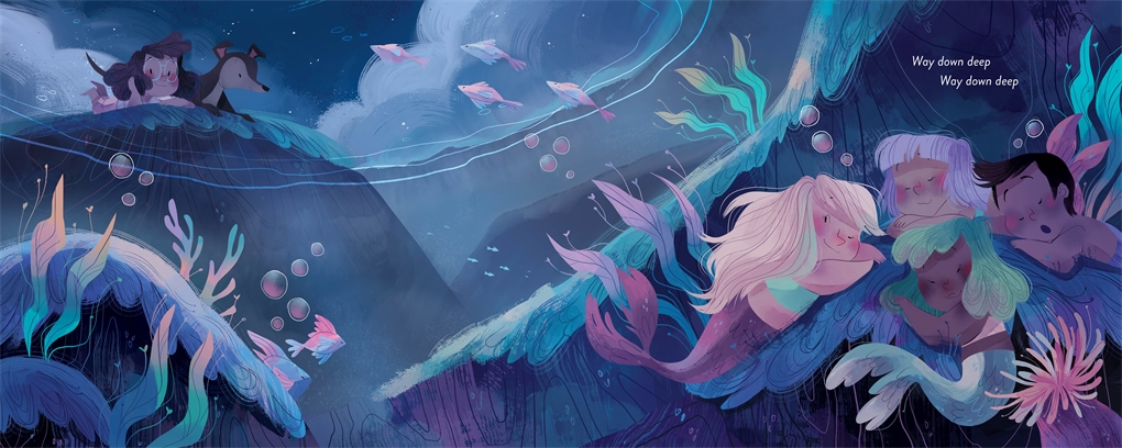 Mermaids Fast Asleep