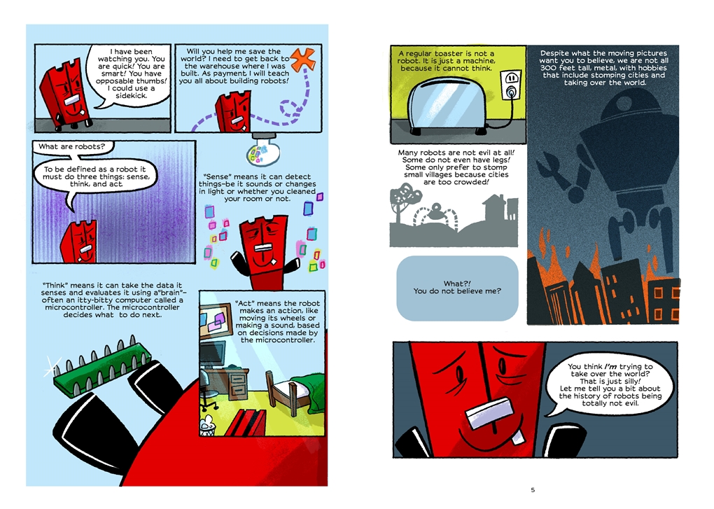 Maker Comics: Build a Robot!
