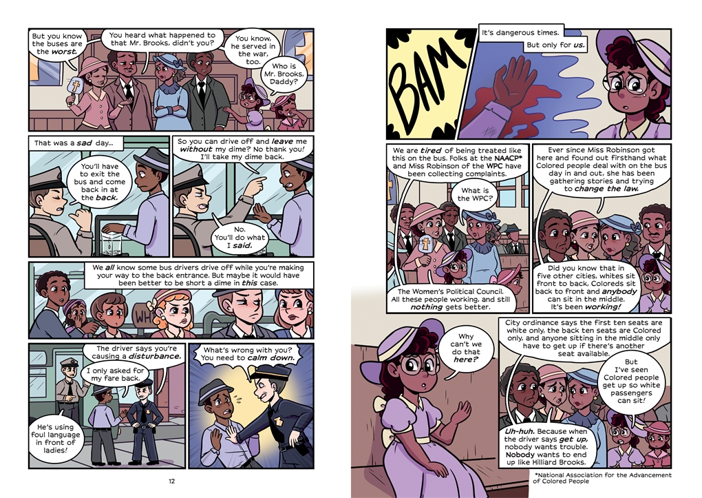 History Comics: Rosa Parks & Claudette Colvin