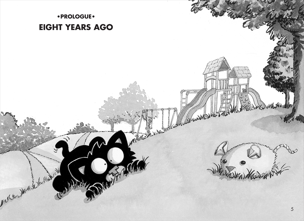 Bad Kitty: Kitten Trouble (classic black-and-white edition)