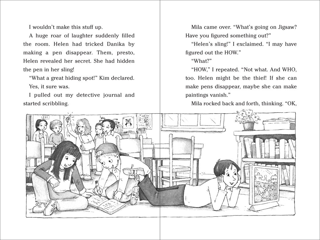 Jigsaw Jones: The Case of the Vanishing Painting