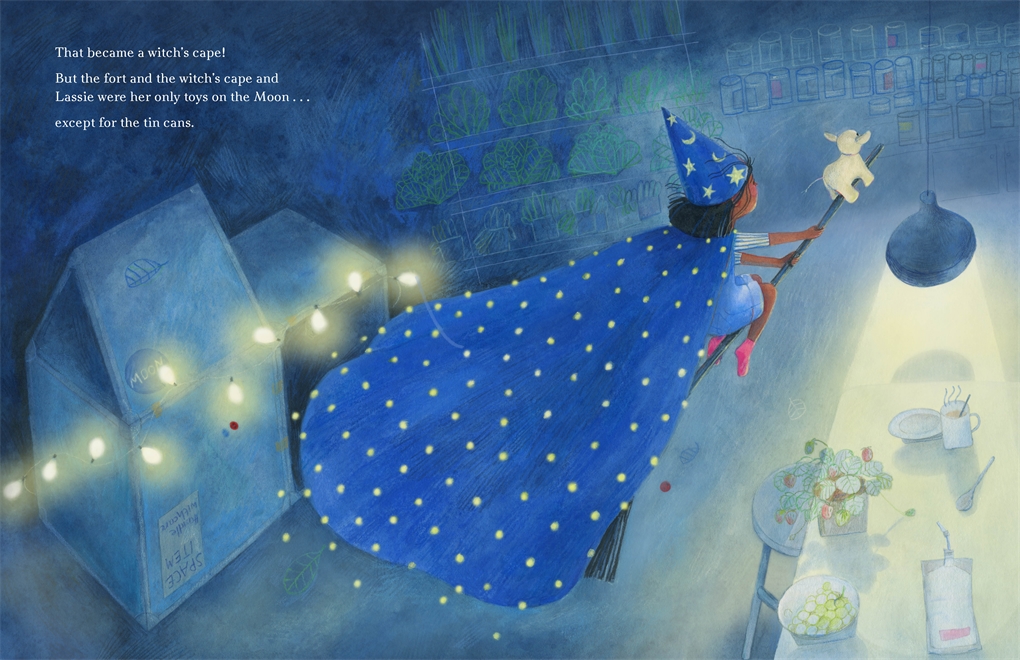 Molly on the Moon