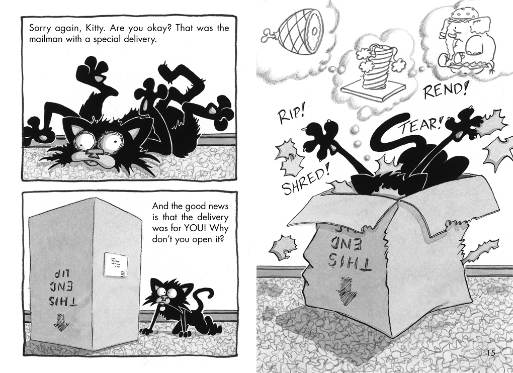 Bad Kitty Camp Daze (classic black-and-white edition)