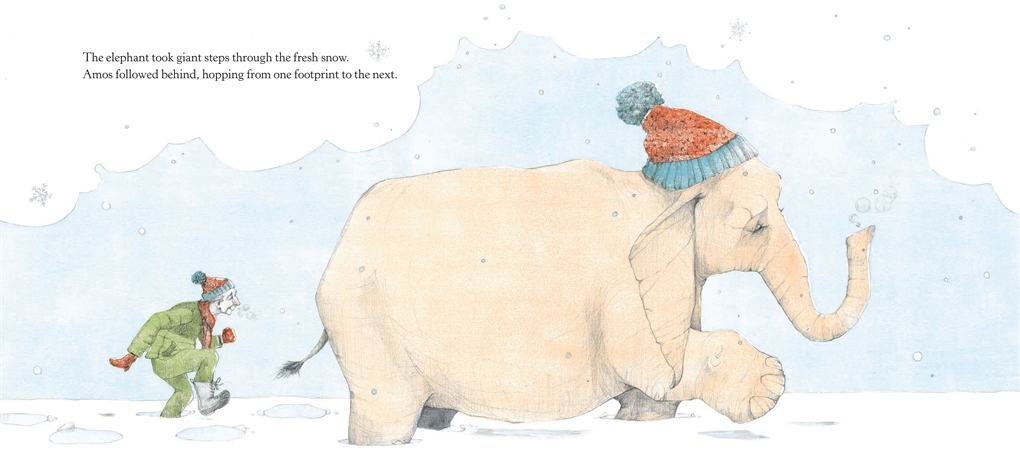 A Snow Day for Amos McGee