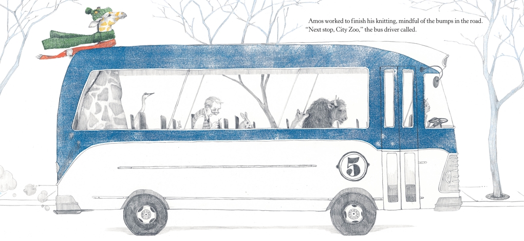 A Snow Day for Amos McGee