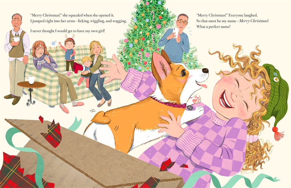 A Dog's Perfect Christmas: A Picture Book