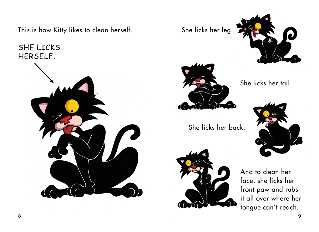 Bad Kitty Gets a Bath (full-color edition)