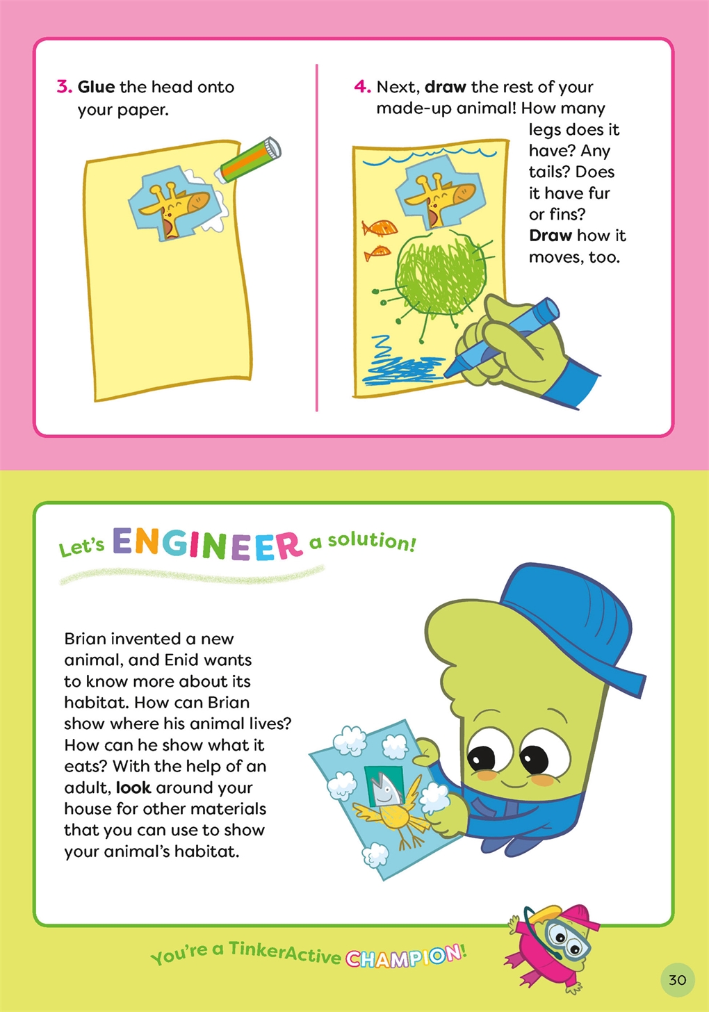 TinkerActive Early Skills Science Workbook Ages 3+