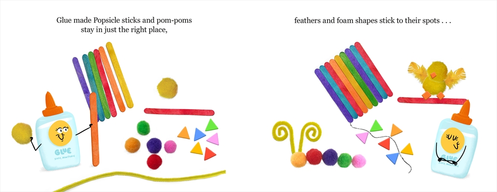 When Glitter Met Glue