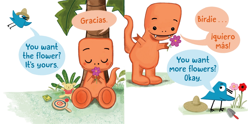 Lolo and Birdie: I Want More! / ¡Quiero Más! (Spanish bilingual)