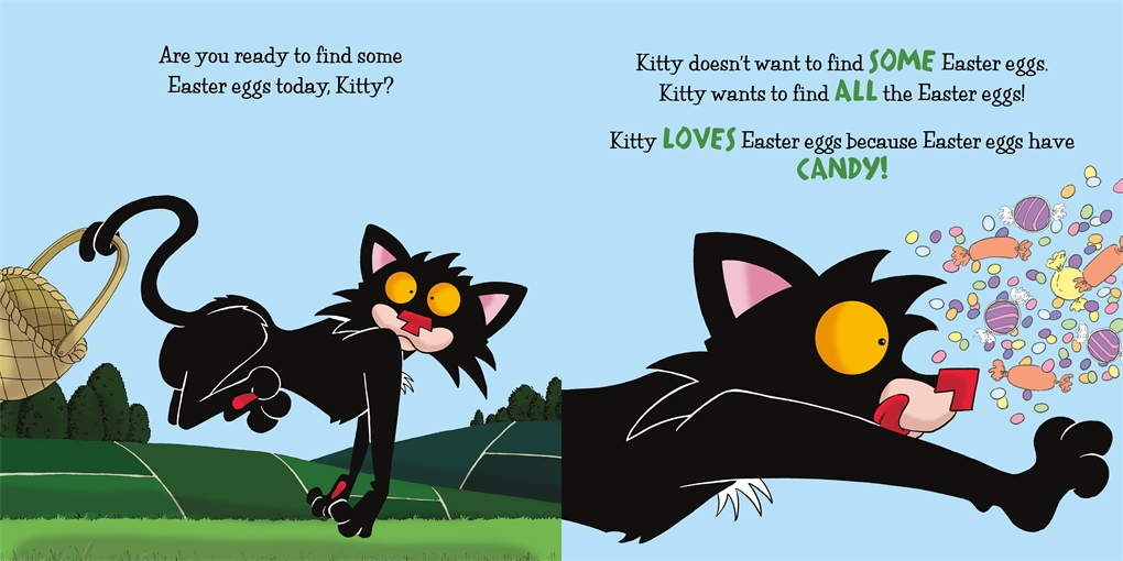 Bad Kitty Does Not Like Easter