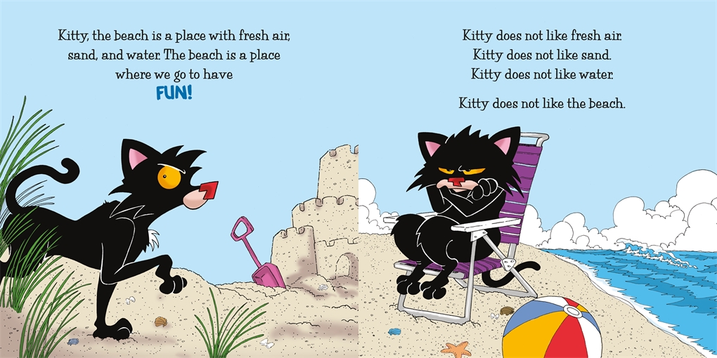 Bad Kitty Goes to the Beach