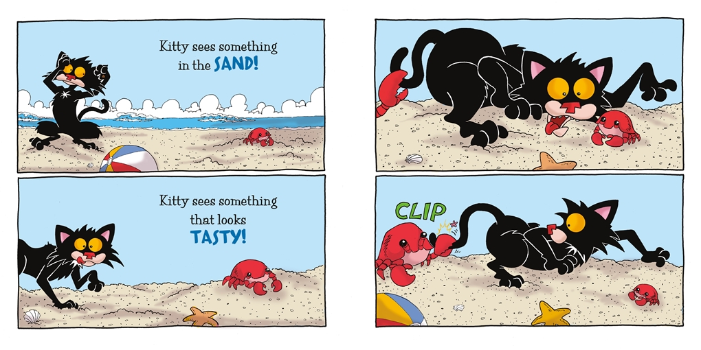 Bad Kitty Goes to the Beach