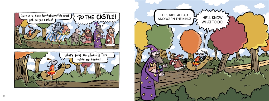 Adventures in Cartooning: Characters in Action (Enhanced Edition)