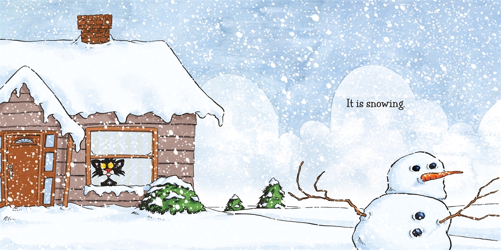 Bad Kitty Does Not Like Snow