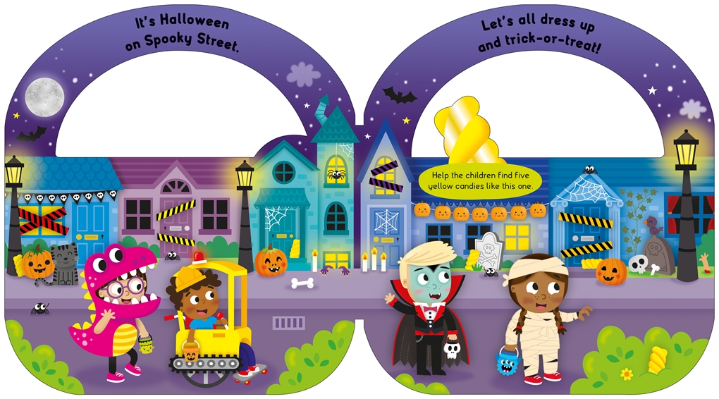 Carry-along Tab Book: My Trick-or-Treat Bag