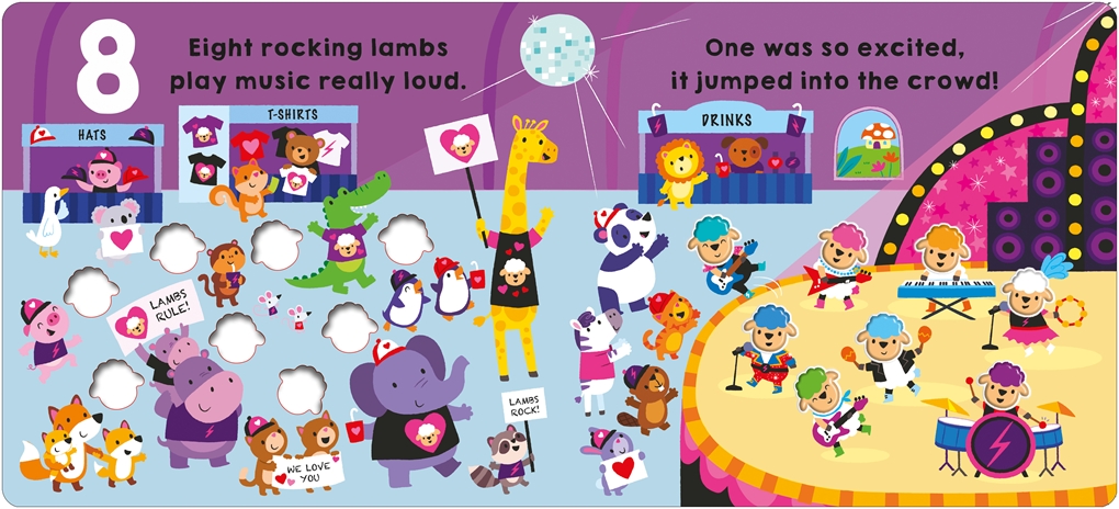 Ten Little Lambs (Little Squishies)