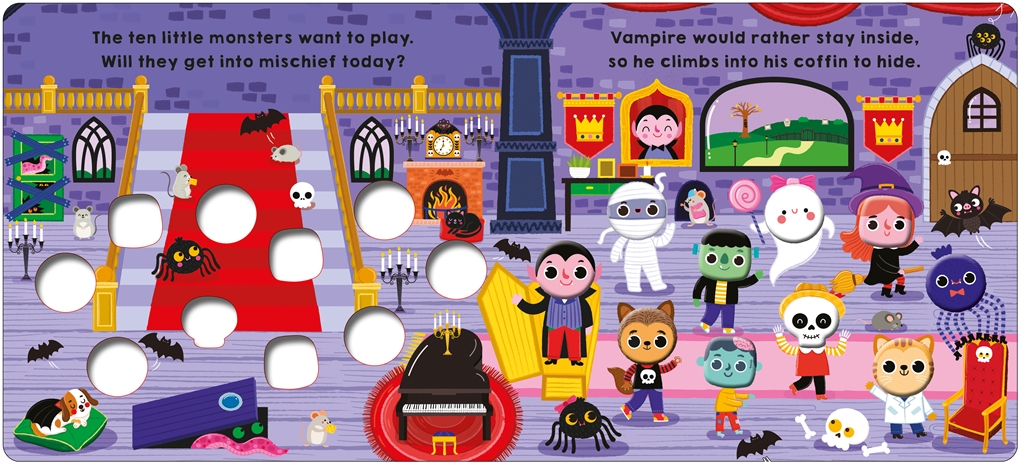 Ten Little Monsters (Little Squishies)